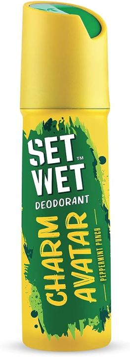 Set Wet Charm Avatar Deodorant Spray Perfume For Men-150ml (India ...