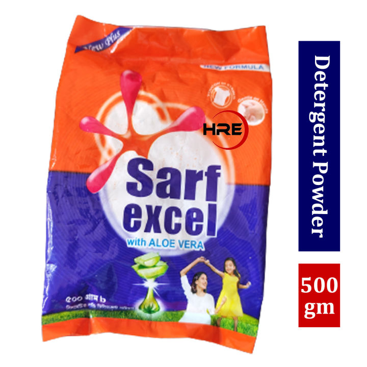 Sarf excel with ALOE VERA Detergent Washing Powder 500 gm | Daraz.com.bd