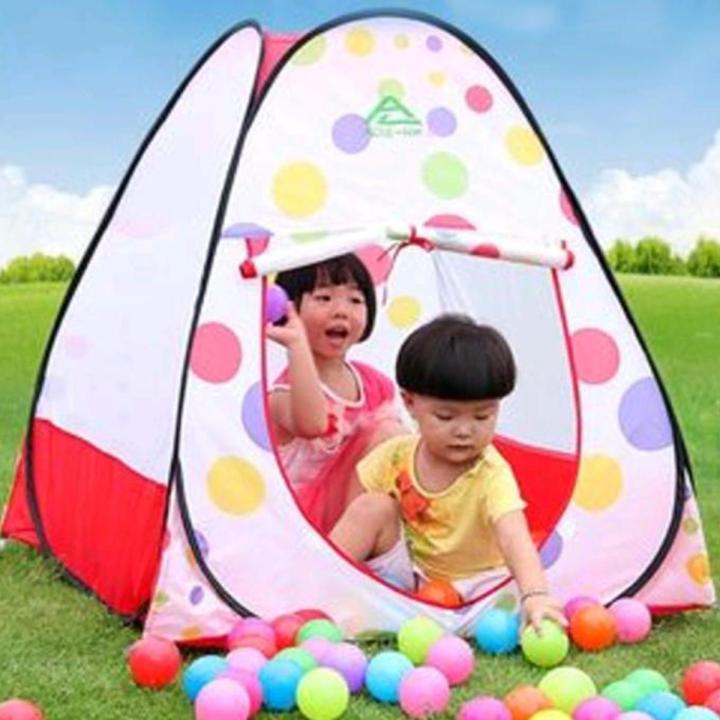 Tent House with Balls - White | Daraz.com.bd