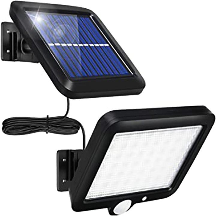 56 Led Solar Power Light Split Motion Sensor Outdoor Wall Lamp Waterproof | Daraz.com.bd