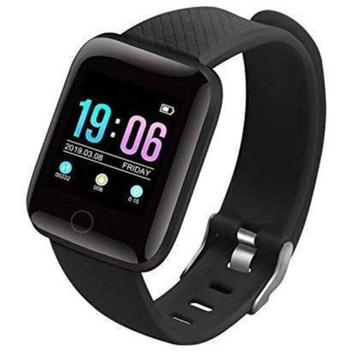 D116 Plus Smart watch Bracelets Fitness Tracker-black | Daraz.com.bd