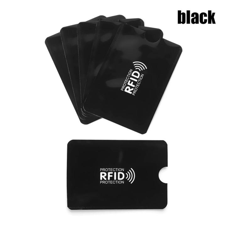 【happy one】10pcs Smart Anti Rfid Wallet Reader Lock Bank Holder Id Bank ...