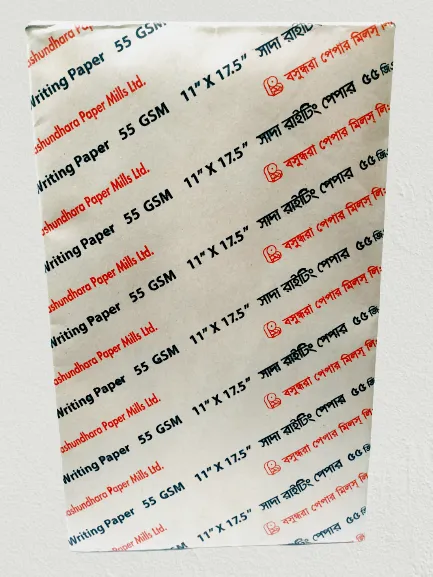 Bashundhara white Writting paper 55 Gsm 1 Rim , Dista khata /kagoj ...
