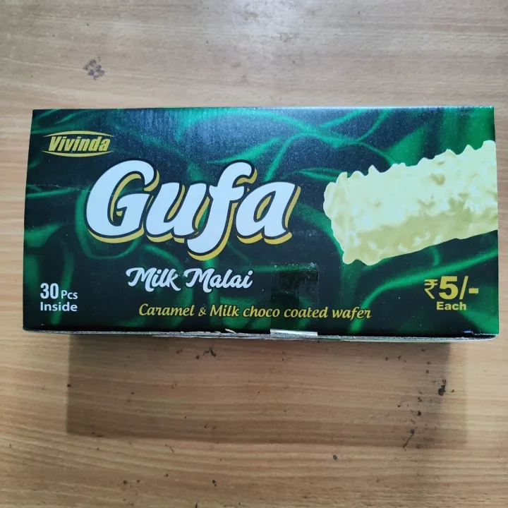 Caramel And Choco Coated Wafer Rectangular Gufa Chocolate -30 pcs 1.7 ...