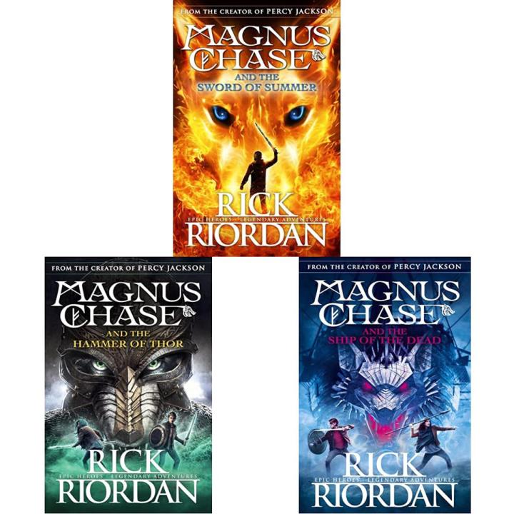 Magnus Chase Book 1 To 3: Magnus Chase and the Sword of Summer + Magnus ...