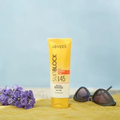 Jovees Sun Block Sunscreen SPF 45|UVA/UVB Protection | Daraz.com.bd