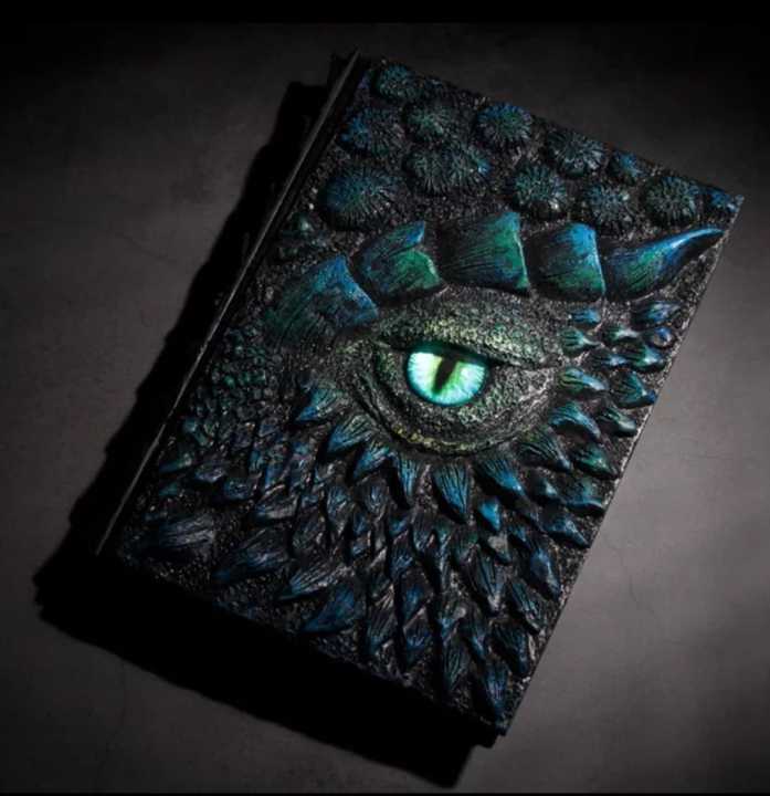 3D Design Dragon Eye Vintage Paper Notebook | Daraz.com.bd