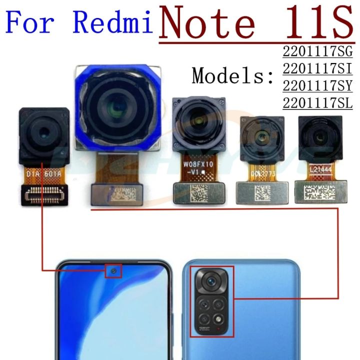 Original Front Back Camera For Xiaomi Redmi Note 11S 108MP Backside ...