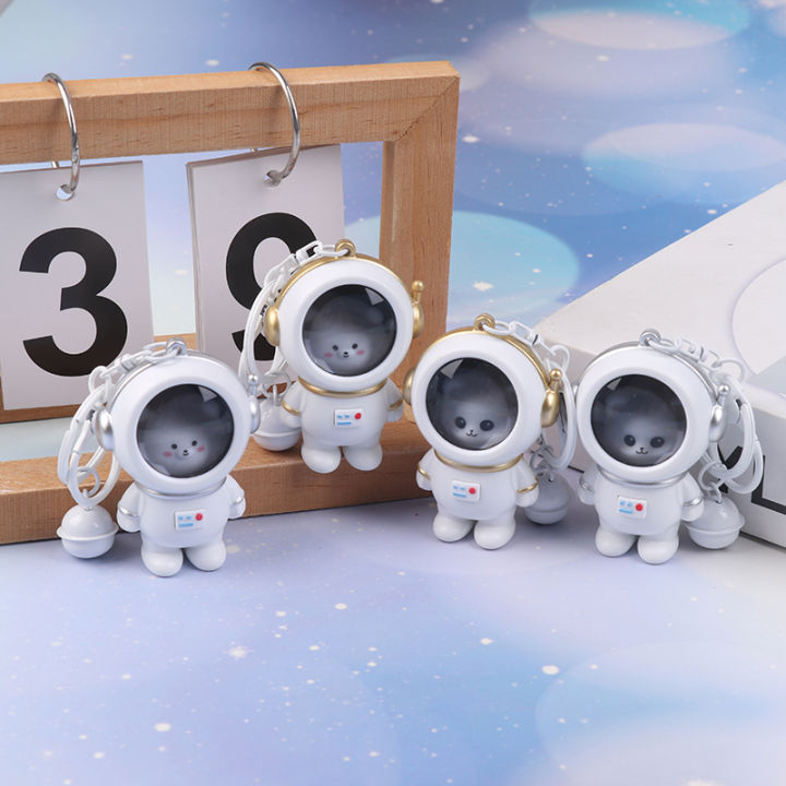 Creative And Romantic Starry Sky Astronaut Cute Little Bear Kitten ...
