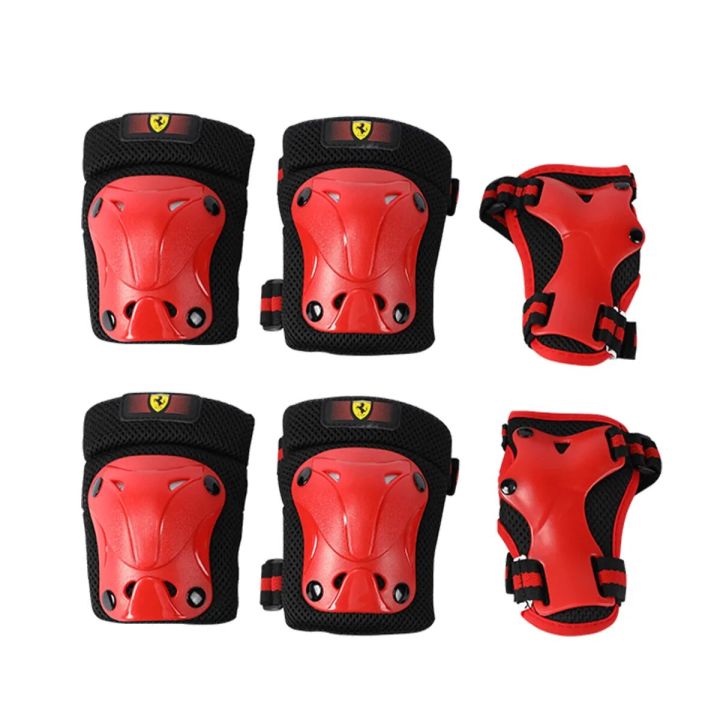 Ferrari Sports Protection Set | Material: Pp Shell, Eva Liner, Nylon ...