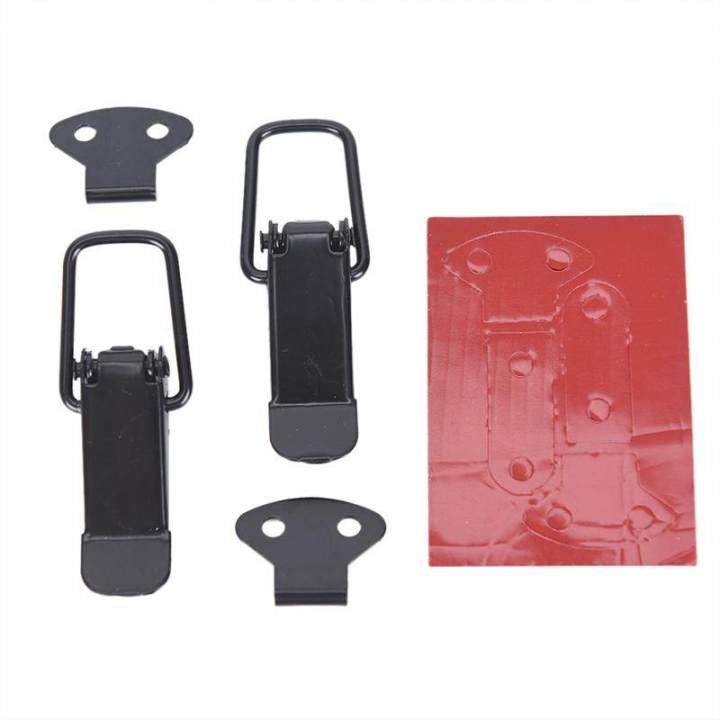 2X Universal Bumper Security Hook Quick Release Fastener Lock Clip Kit ...