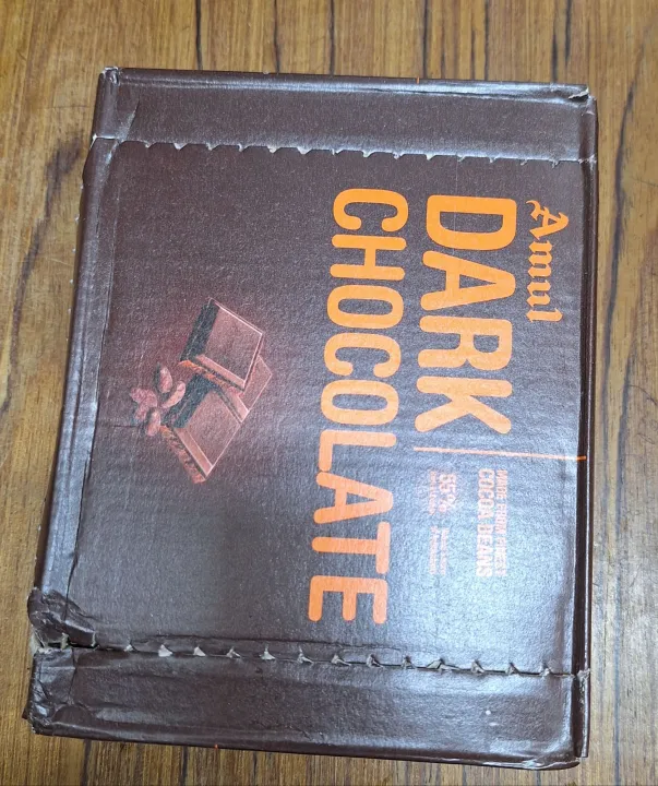 Amul Dark Chocolate Small- 40gm - 20pc - 1Box | Daraz.com.bd