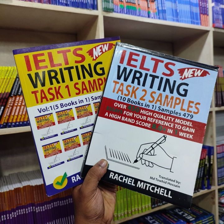 Rachel Mitchell Writing Task 1 and 2 Samples (2 books) | Daraz.com.bd