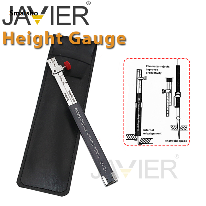 Welding Inspection Scale Small Height Gauge HI-LO Dedicated Internal ...