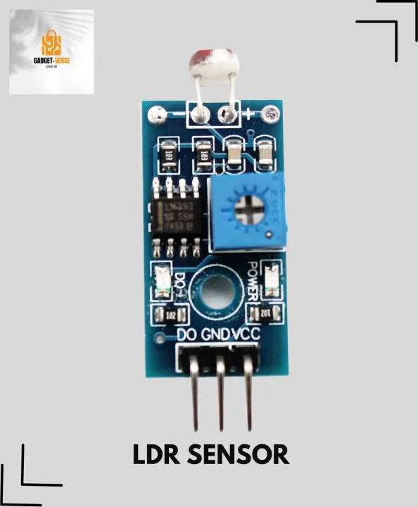 LDR Sensor Module 3 Pin DC 3.3-5V Photo-resistor Photo Cell Light Depe ...