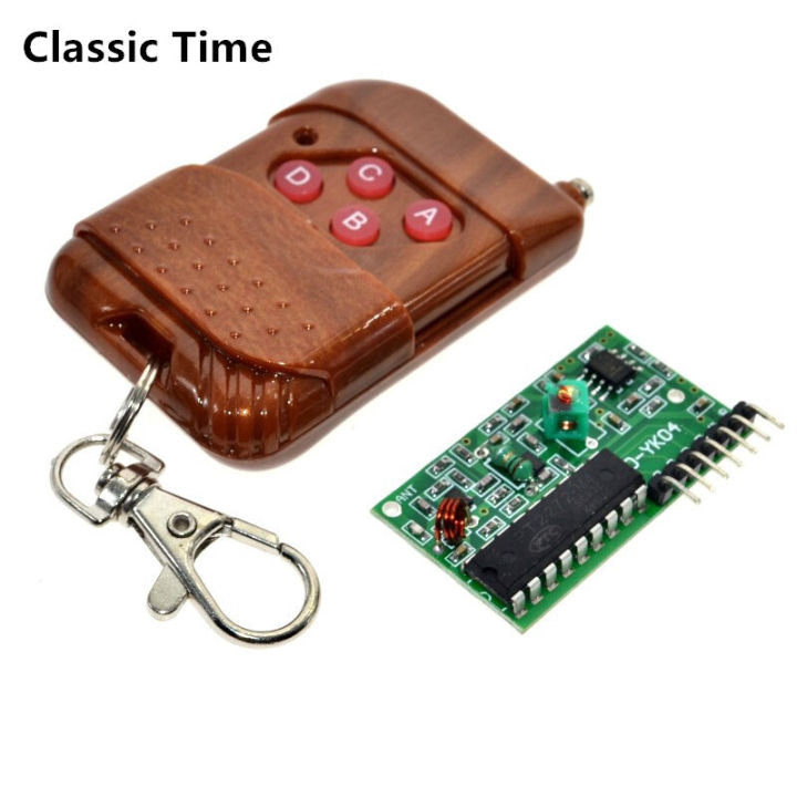 1set IC 2262/2272 4 Channel 315Mhz Key Wireless Remote Control Kits Receiver module For arduino ...