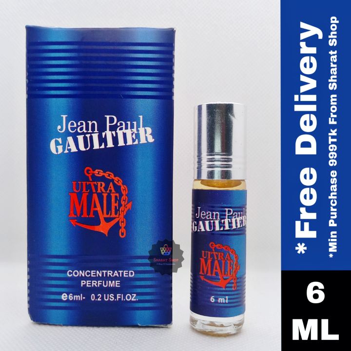 Ultra Male Jean Paul Gaultier Concentrated Perfume Oil For Men by Al ...