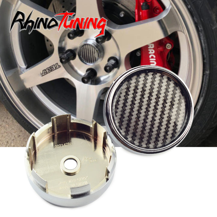 4pcs 66mm Volk Racing Wheel Rim Center Caps Cover Fit For Te37 Tokyo ...