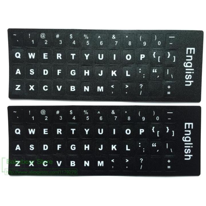 【happy one】High quality English Keyboard Sticker Alphabet For laptop ...