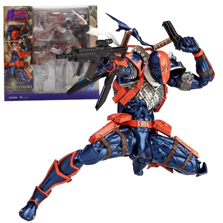 DC Justice League Deathstroke Terminator Action Figure Mutants Joint ...