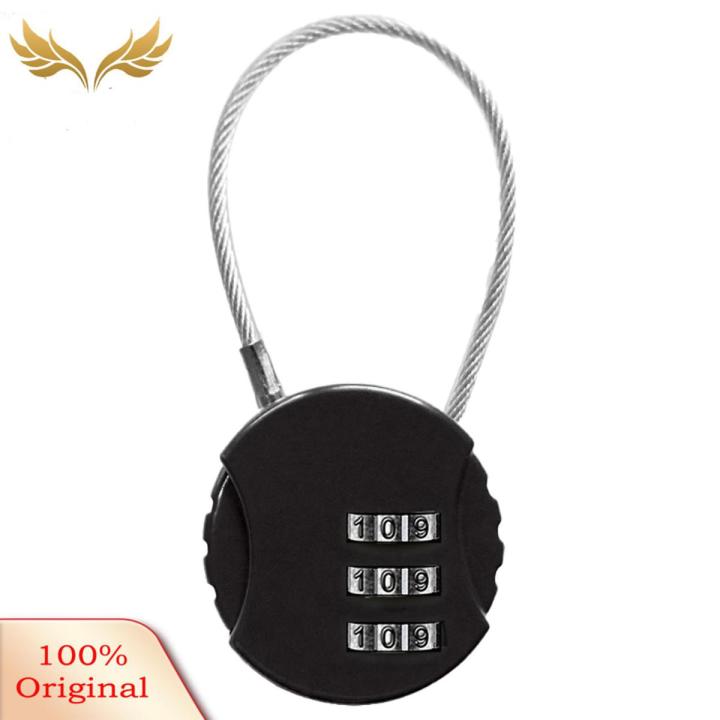 SuperRide Coded Padlock Good Hardness 3 Digit Security Combination Lock ...