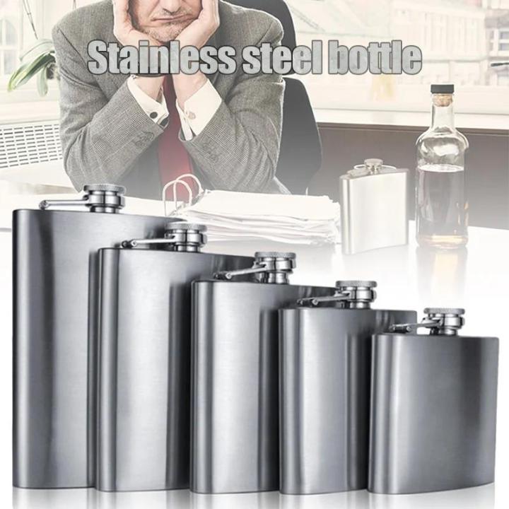 1-18Oz Stainless Steel Hip Flask Liquor Alcohol Whiskey Flask Cap ...