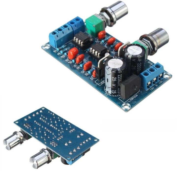 LOW PASS FILTER BOARD ACTIVE FOR SUBWOOFER BASS NE5532 | Daraz.com.bd