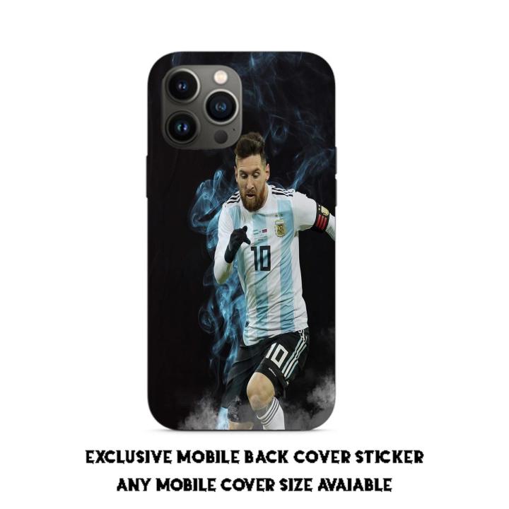 Mobile Back Skin Sticker Messi Football Players | Daraz.com.bd