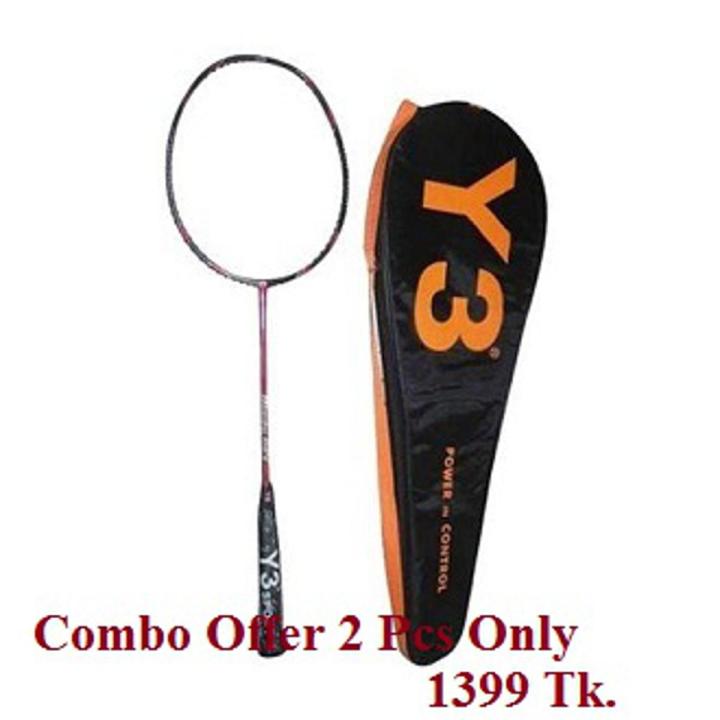 Combo Offer Y3 Badminton Racket_2 Pcs | Daraz.com.bd