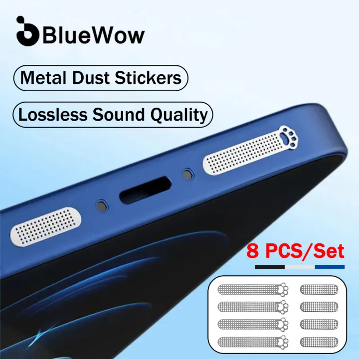 BlueWow 8pcs/set Mobile Phone Dustproof Speaker Earpiece Net Anti Dust ...