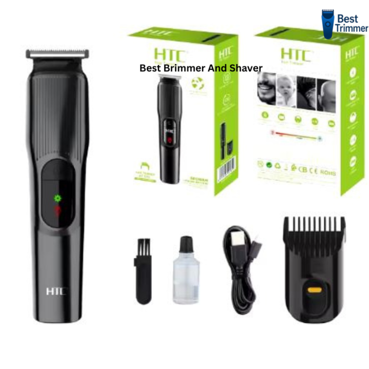 HTC AT-519 Lithium battery home use hair trimmer Indicator light ...