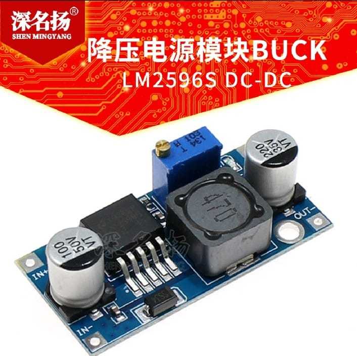 Lm2596 DC-DC Adjustable Step-Down Voltage Regulator Power Supply Modu ...