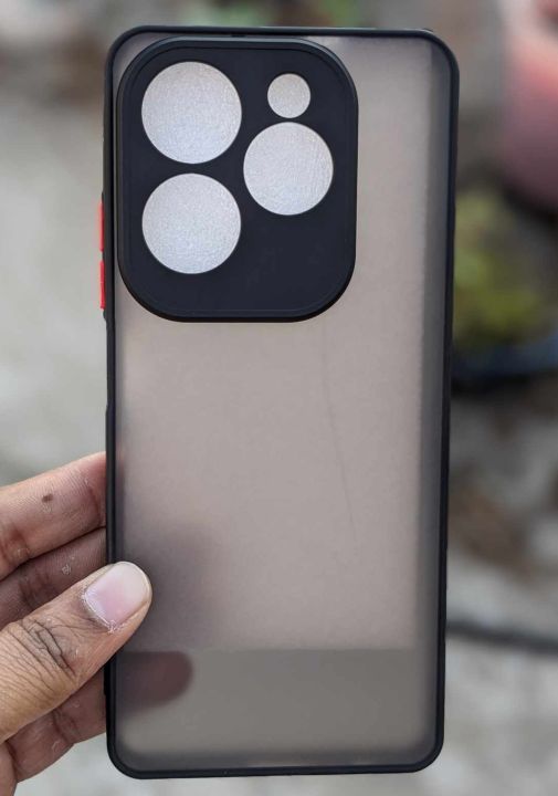 Camera Protection Bumper Phone Cases For Infinix Hot 40 Matte ...