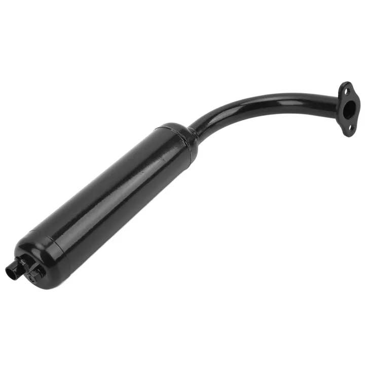 40mm/1.58in Half Moon Exhaust Muffler Pipe Steel Alloy for 2 Stroke ...