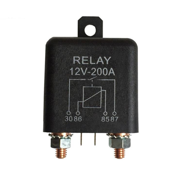 12V 200A Normally Open 4 Pin Relay - Heavy Duty Automotive Marine Split ...