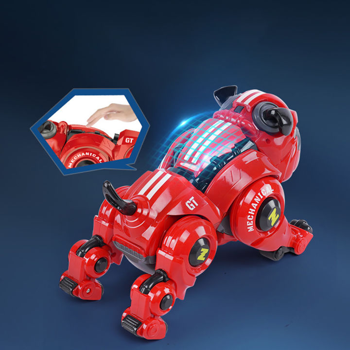 GC Robot Dog Toys For Kids Remote Control Programmable Robot Puppy Toy ...