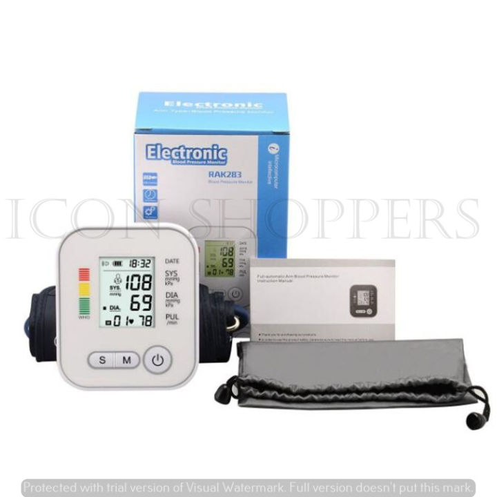Digital_Blood Pressure Rak-283 Machine BP Machine _Acurate BP Check ...