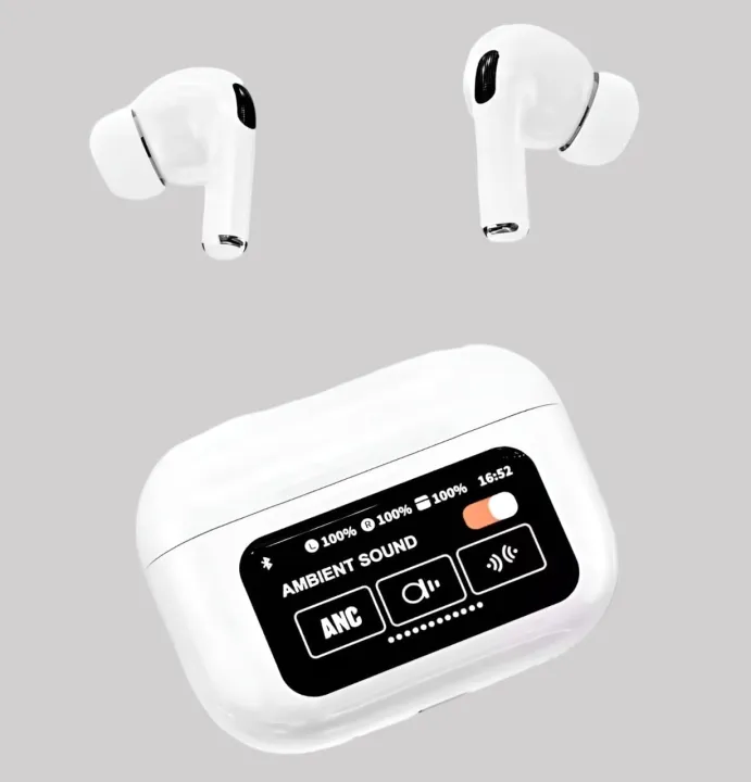A9 PRO TWS in-Ear Earbuds ANC Wireless Earphones Waterproof Earbuds LED ...