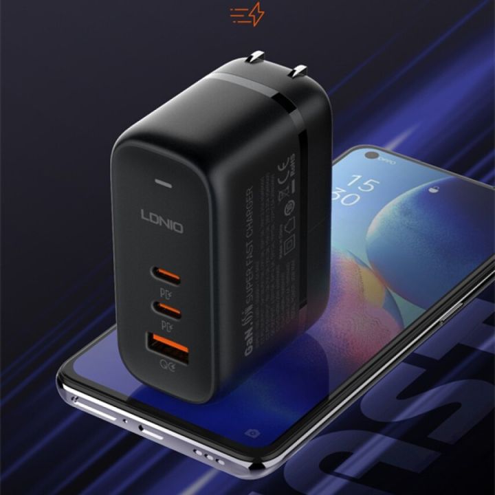 LDNIO Q366 65W GaN Supper Fast Charger | Daraz.com.bd