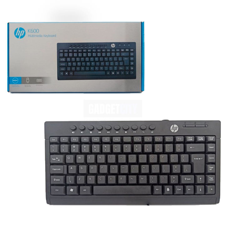 HP K600 USB MINI MULTIMEDIA KEYBOARD | Daraz.com.bd