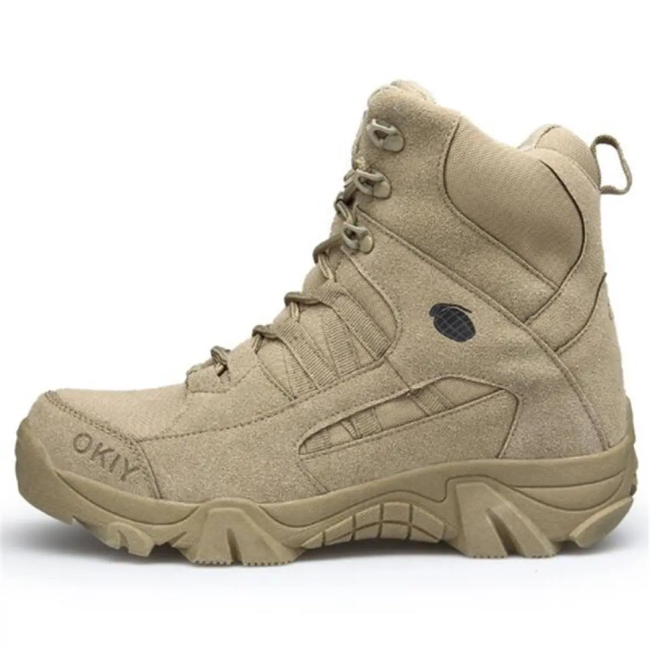 Men Ankle Boots Outdoor Hiking Desert Shoes | Daraz.com.bd