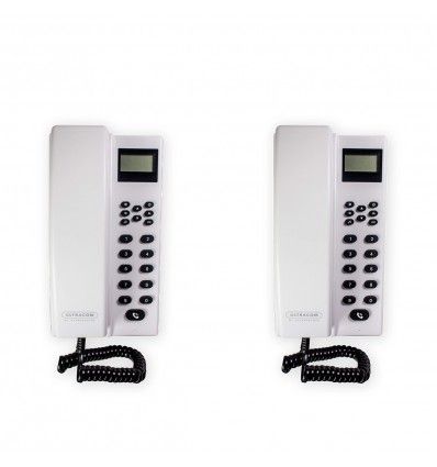 Wireless Intercom Phone System 433MHz Audio Handsets Telephone ...