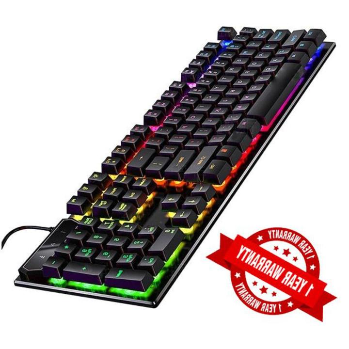 DIAMOND FIELD RGB PRO GAMING KEYBOARD With Bangla Keypet DF001 | Daraz ...