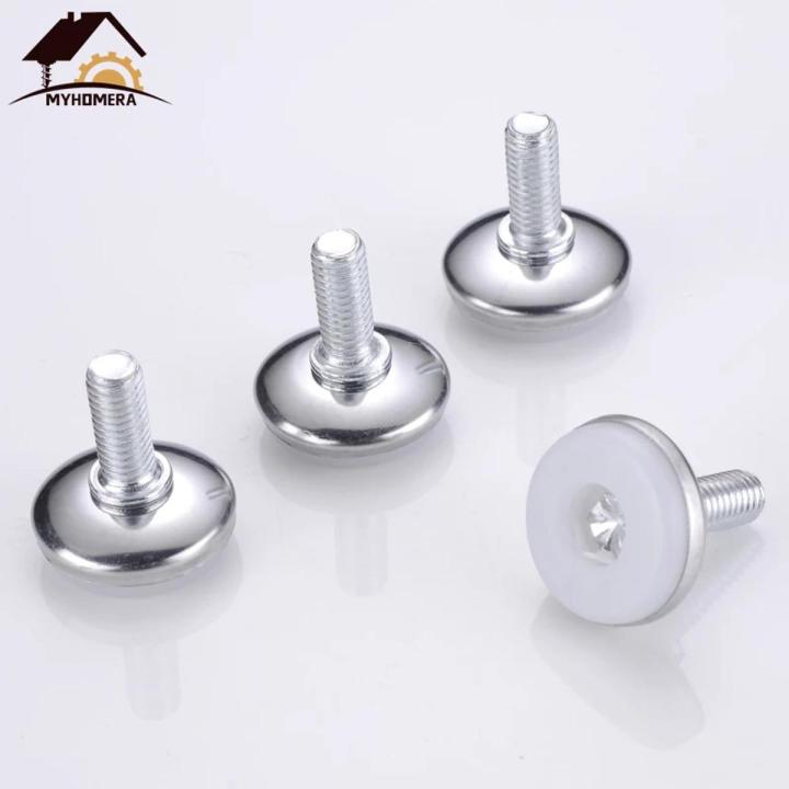 New 4Pcs Steel Furniture Legs Anti-slip Base Table Cabinet Leg Pad ...