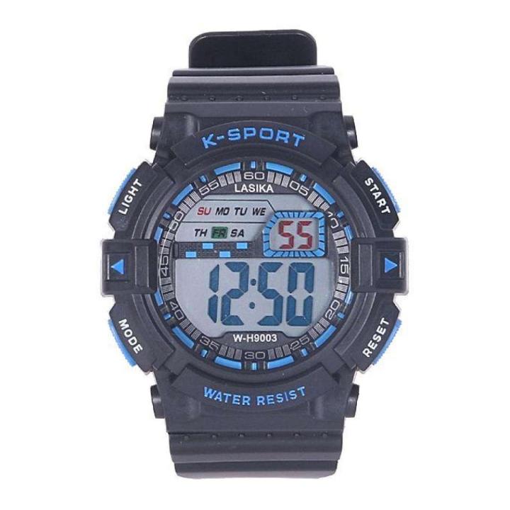 Digital Watch For Men - Black | Daraz.com.bd