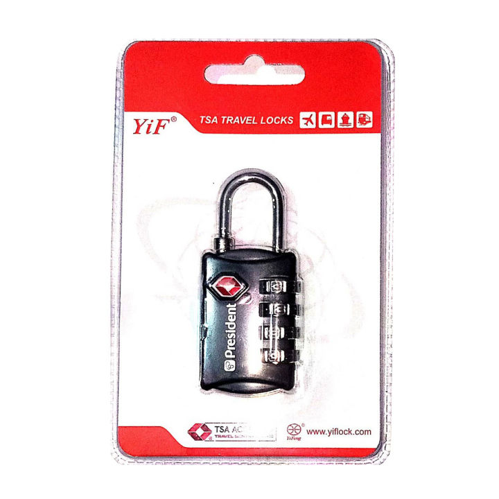 Zip It Good 4 Digit Tsa Lock - Approved Travel Padlock For Suitcases ...