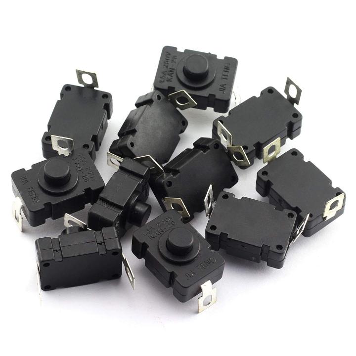 Self-Lock Push Button Switch KAN-28 for Flashlight SMD Type ON-Off Mini ...