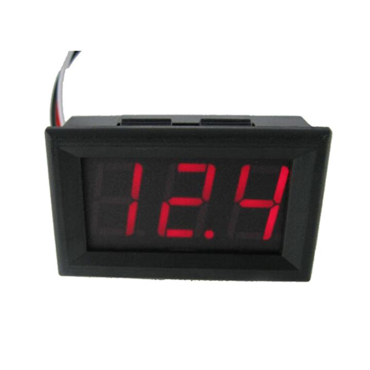 DC 0-30V 3 wire LED digital display panel volt meter voltage voltmeter ...