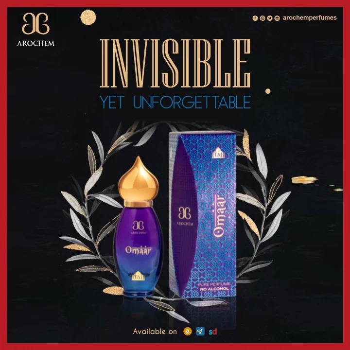 Arochem-Omaar Pure Arabian Concentrate Attar (9 ml) | Daraz.com.bd