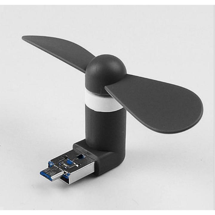USB & Micro USB OTG Portable Fan | Daraz.com.bd